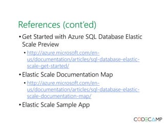 Alex mang patterns for scalability in microsoft azure application | PDF | Databases | Computer ...