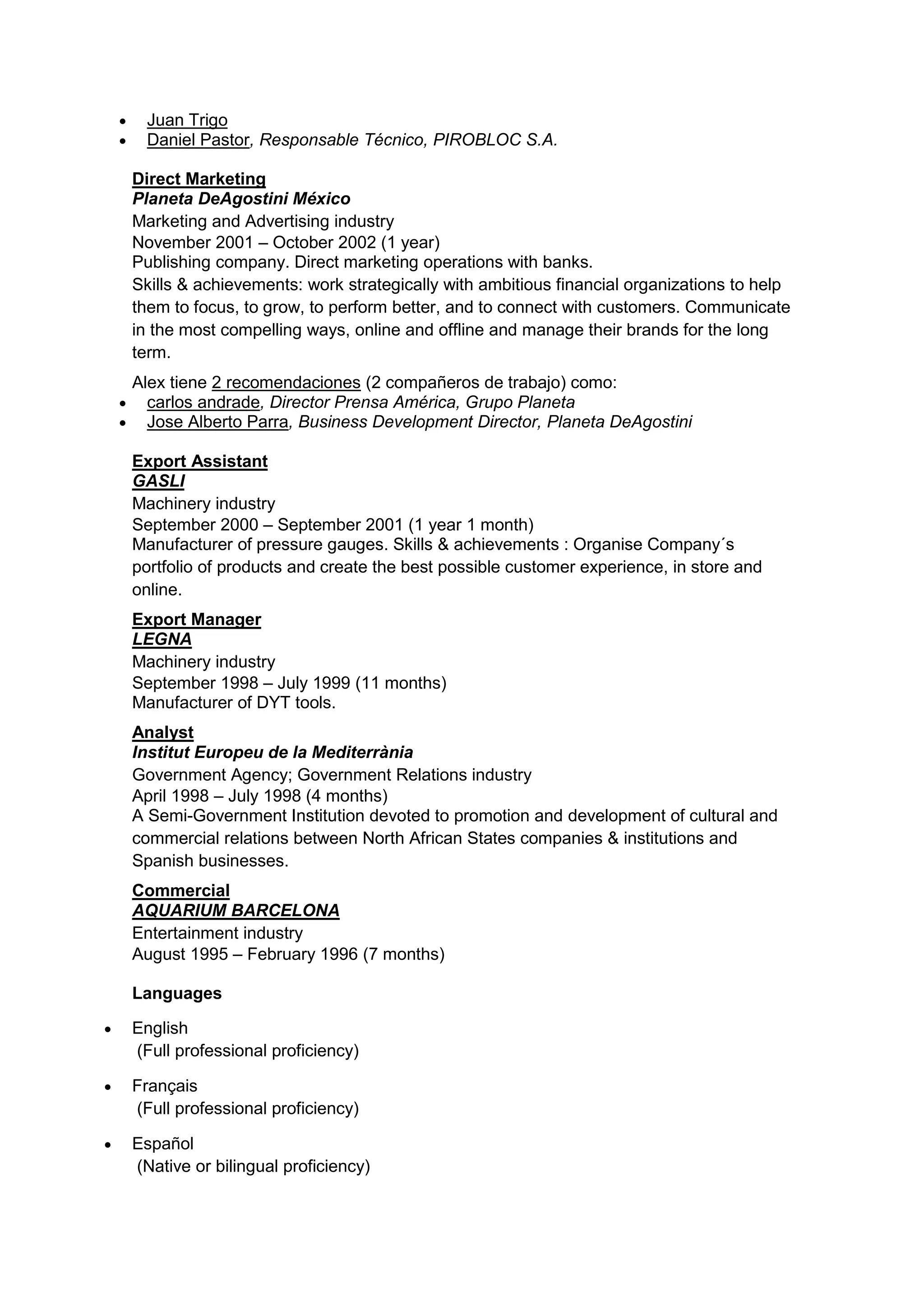 Alex Mestre ENG | PDF