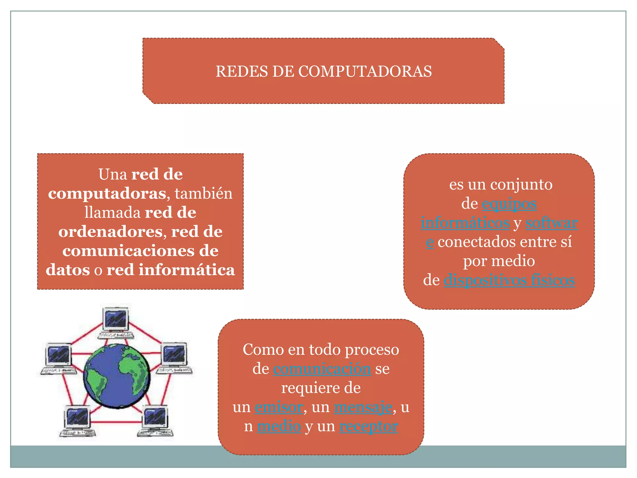redes de computadoras | PPTX | Computing | Technology & Computing