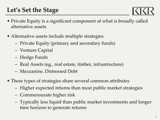 Alex Navab - Overview of Private Equity | PDF | Private Equity ...