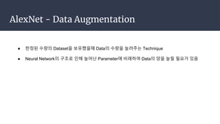 AlexNet, VGG, GoogleNet, Resnet | PPTX