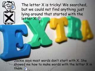 Alex's Alphabet Adventure: Self Created Alphabet Book with Audio | PPT