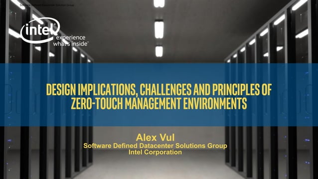 Design Implications, Challenges and Principles of Zero-Touch Management Environments | PDF