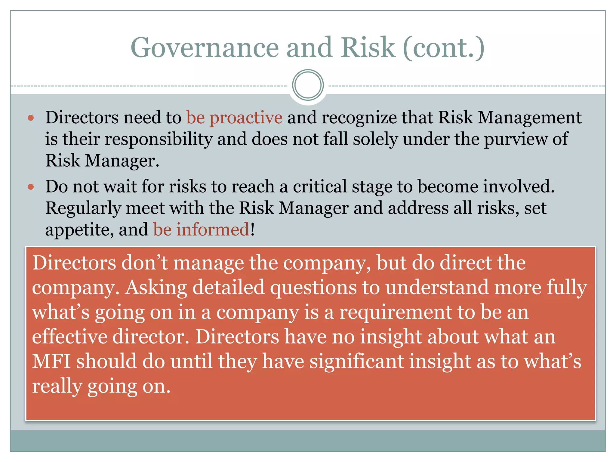 Alex silva the importance of good governance - corporate governance in ...