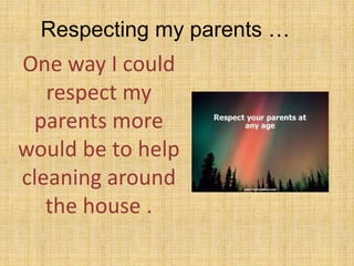 aleyaforsee respect | PPTX