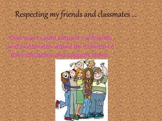 aleyaforsee respect | PPTX