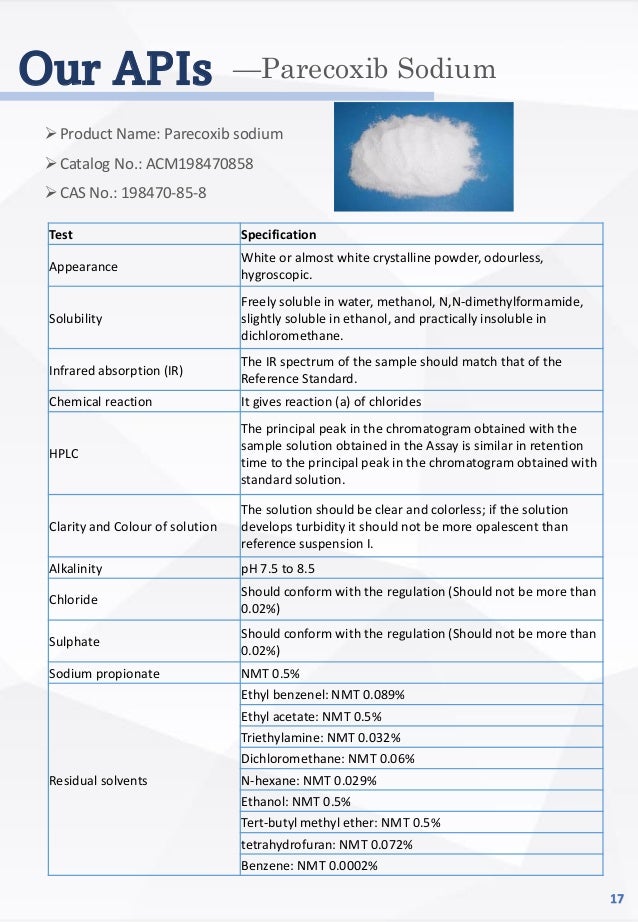 Alfa Chemistry APIs Brochure | PDF