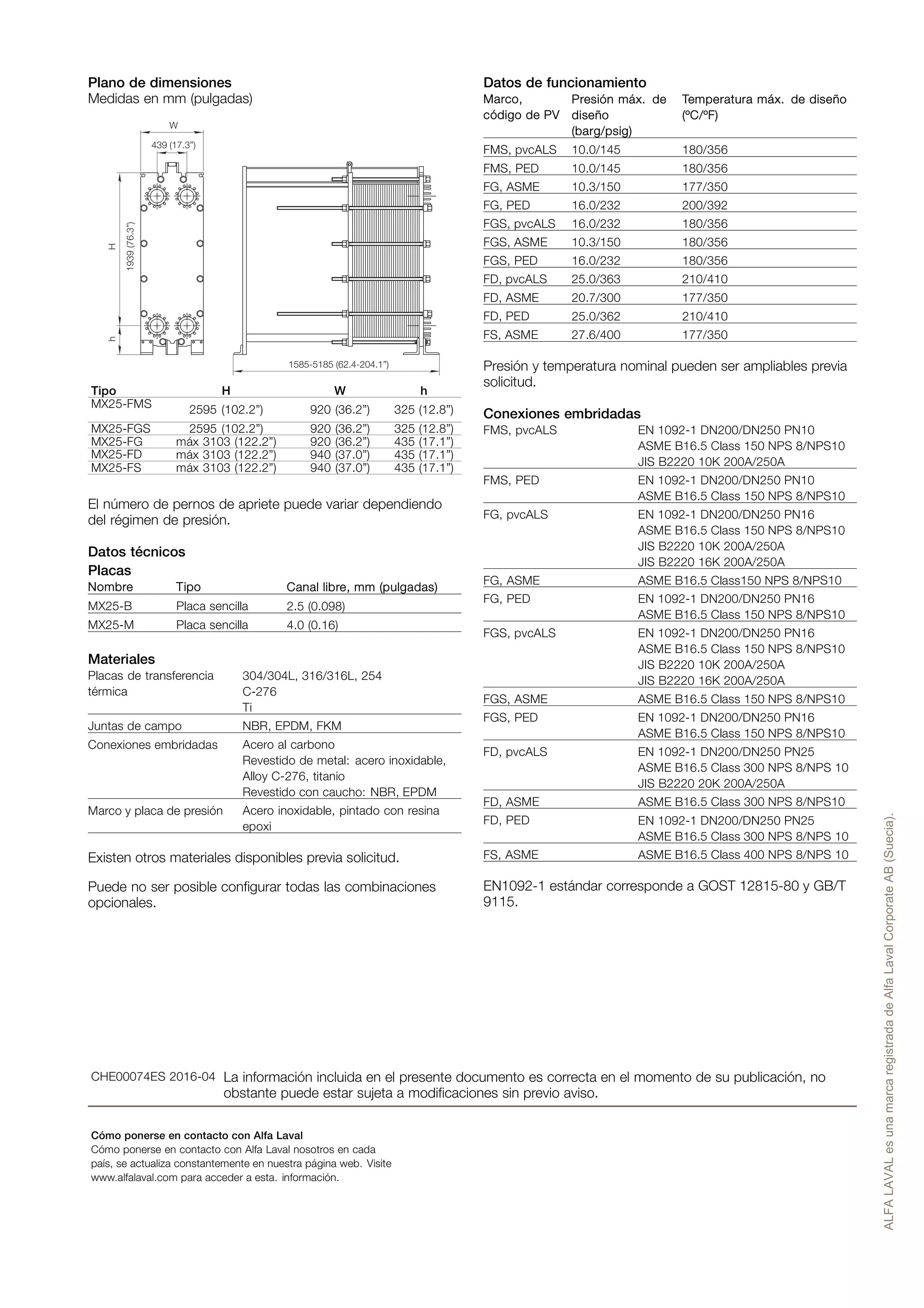 Alfa laval-mx25 che00074es | PDF