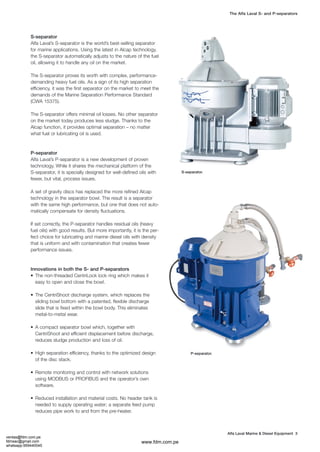Alfa laval-tratamiento-de-oil-modelo-p-y-s | PDF | Home Appliances ...