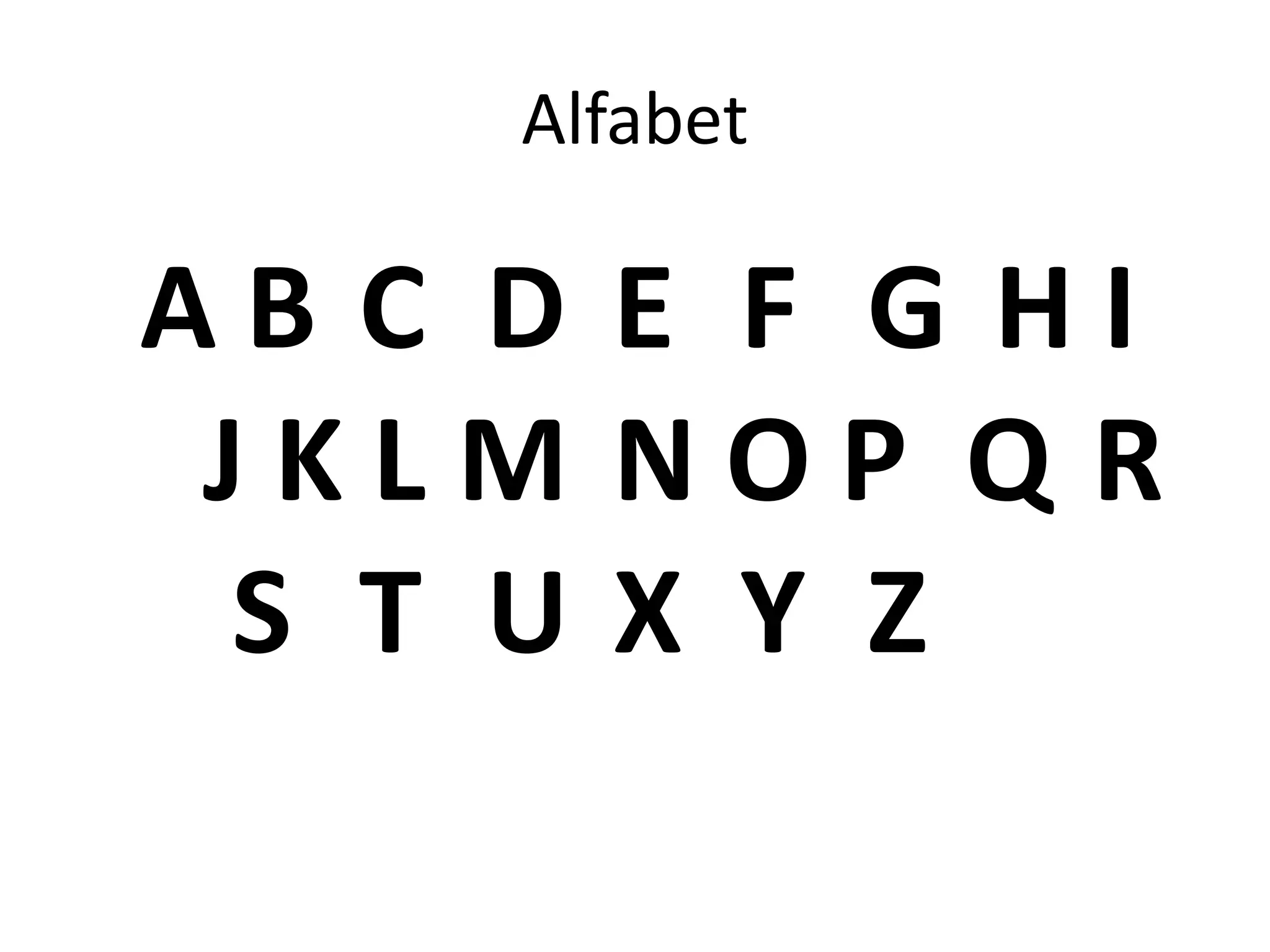 Alfabet | PPT