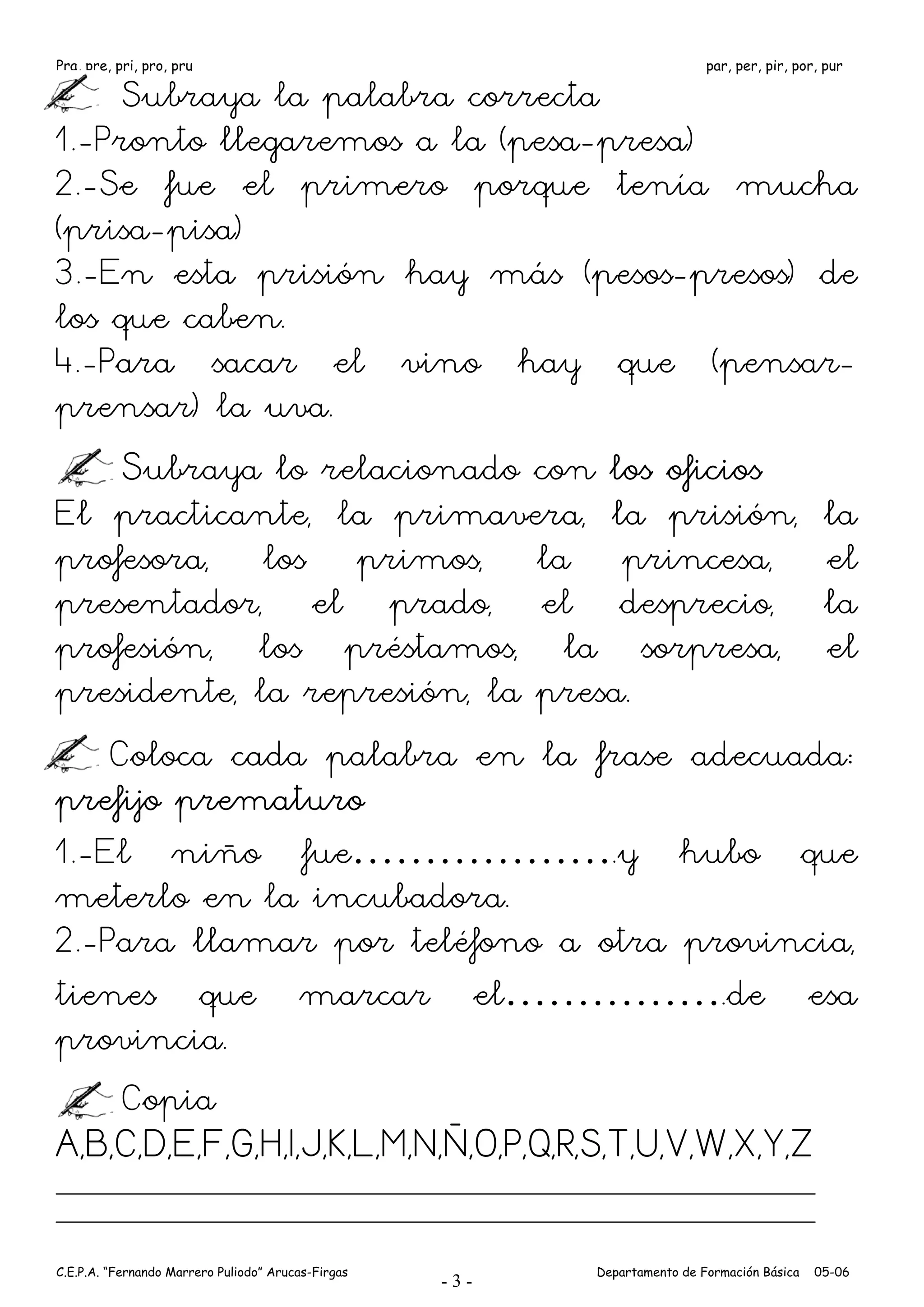 Alfabet. pra | PDF