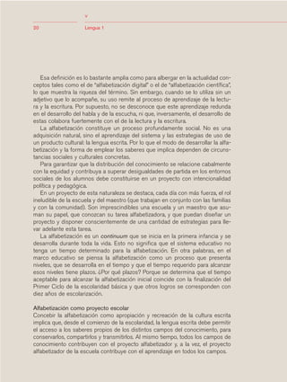 Alfabetiación inicial 1ero lengua | PDF
