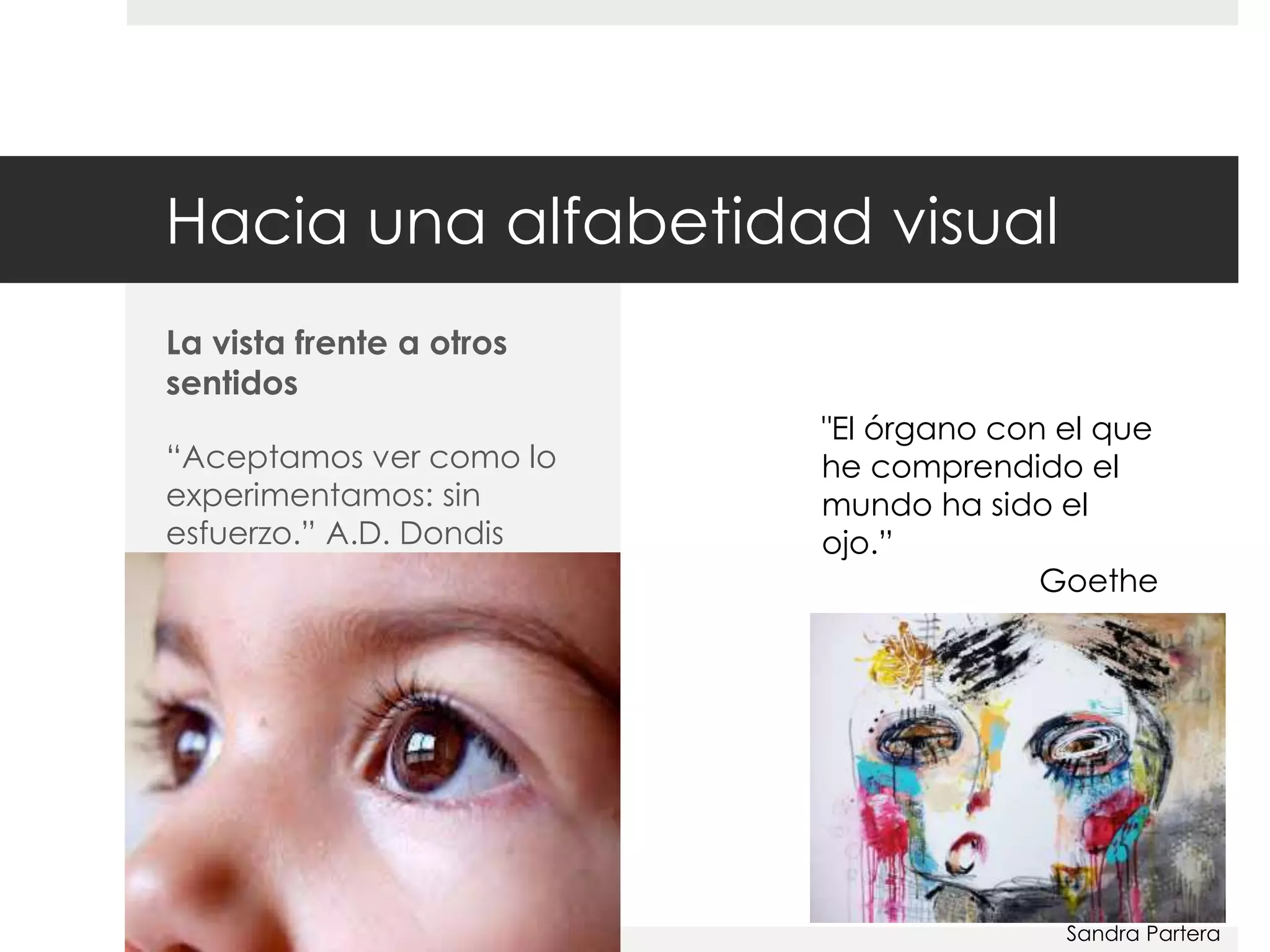 Alfabetidad visual y lenguaje escrito | PPTX