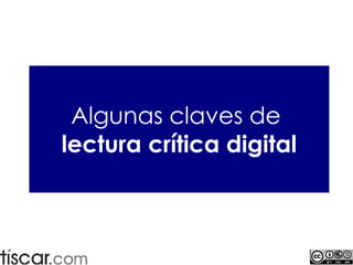 Alfabetizacion Digital Critica | PPT