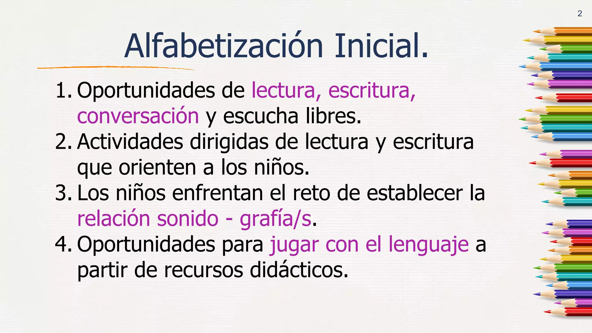 Alfabetizacion inicial | PDF