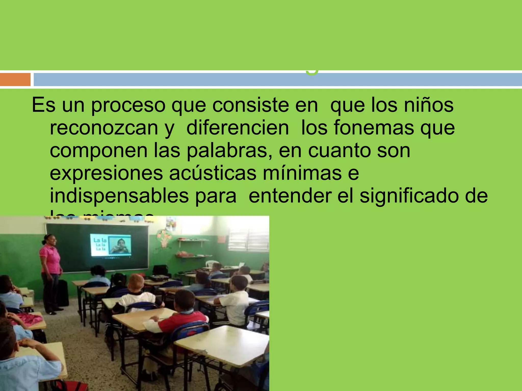 Alfabetizando con la conciencia fonológica | PPTX