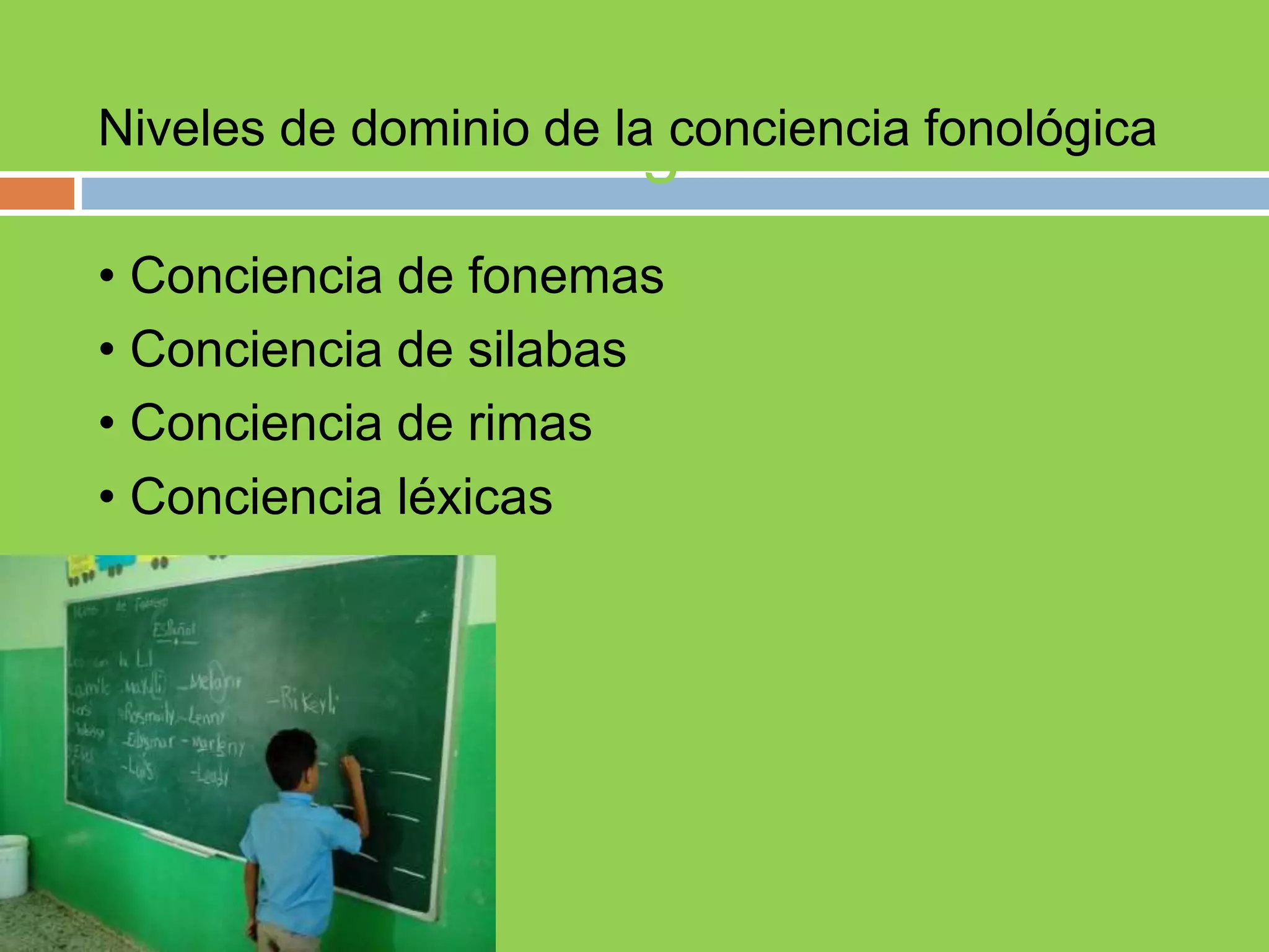 Alfabetizando con la conciencia fonológica | PPTX