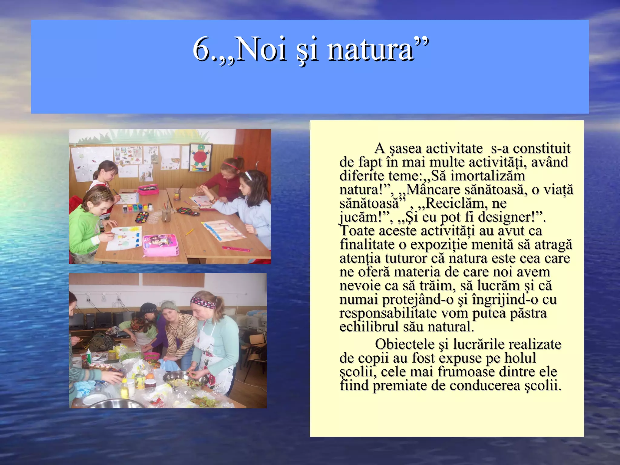 Alfabetizarea ecologica | PPT