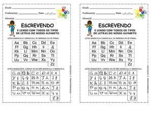 Alfabeto | DOCX