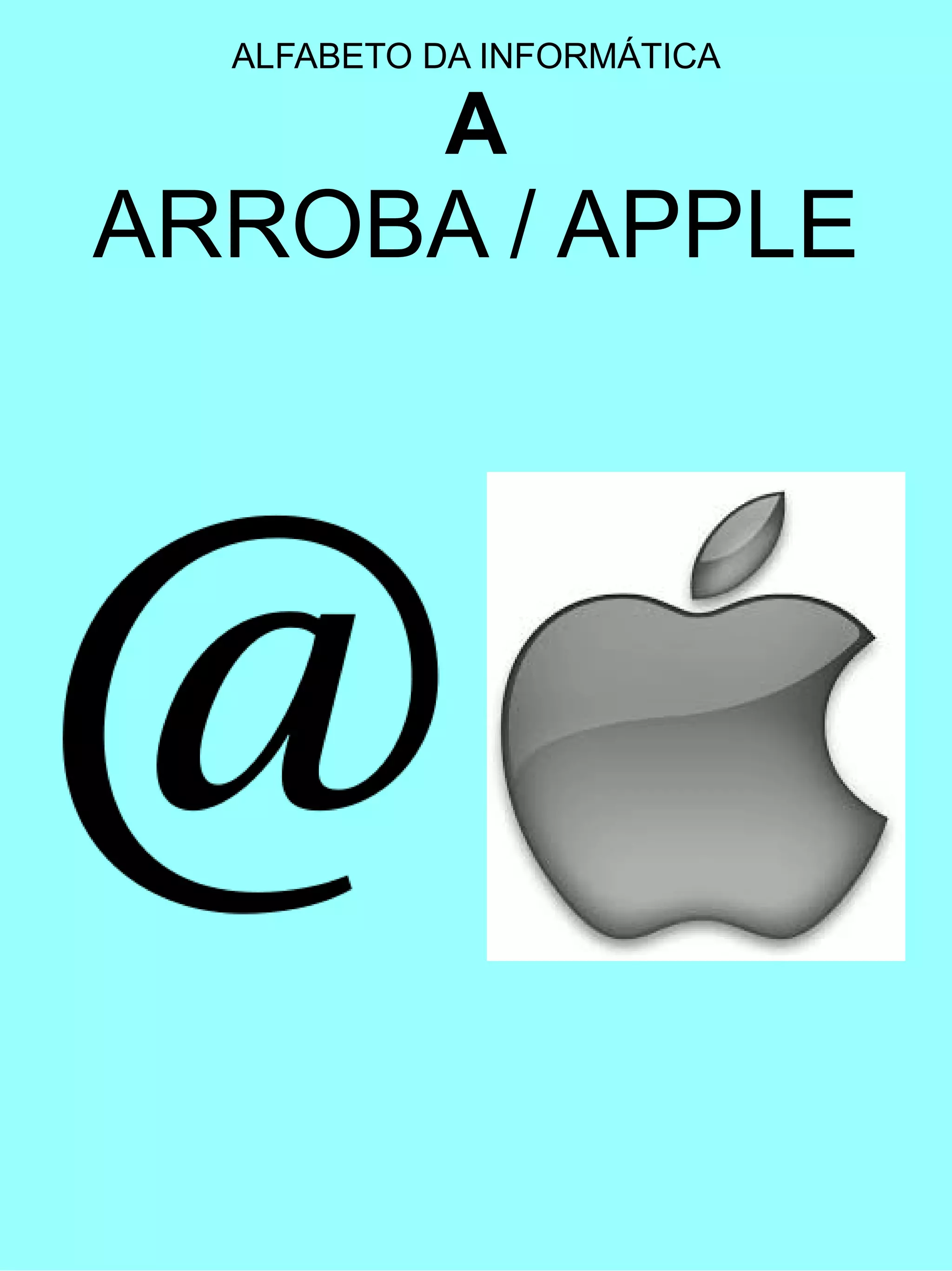 Alfabeto da Informática | ODP