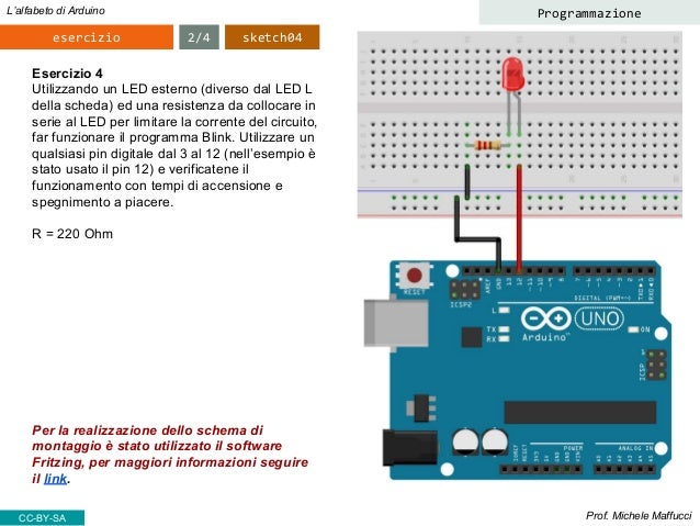 Alfabeto di Arduino - lezione 2