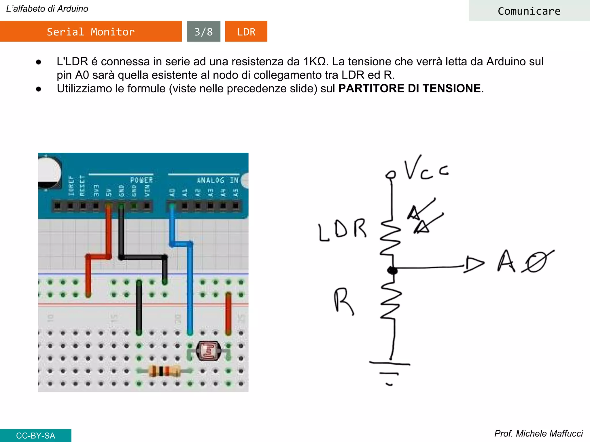 Alfabeto di Arduino - lezione 3 | PDF