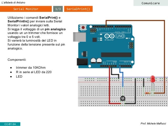 Alfabeto di Arduino - lezione 3