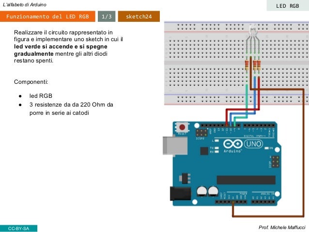Alfabeto di Arduino - lezione 3