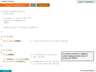 Alfabeto di arduino - lezione 4 | PDF