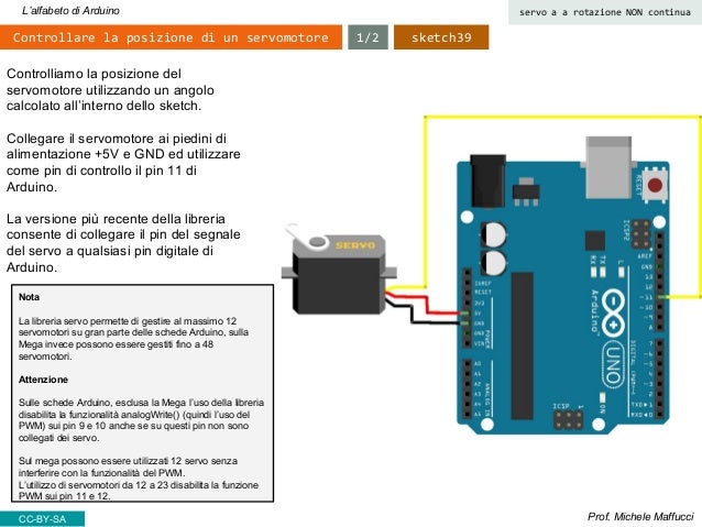 Alfabeto di Arduino - lezione 6