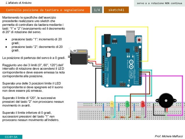 Alfabeto di Arduino - lezione 6
