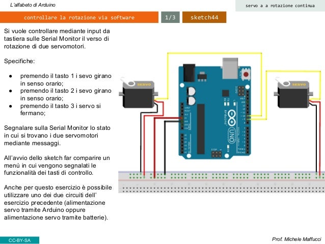 Alfabeto di Arduino - lezione 6