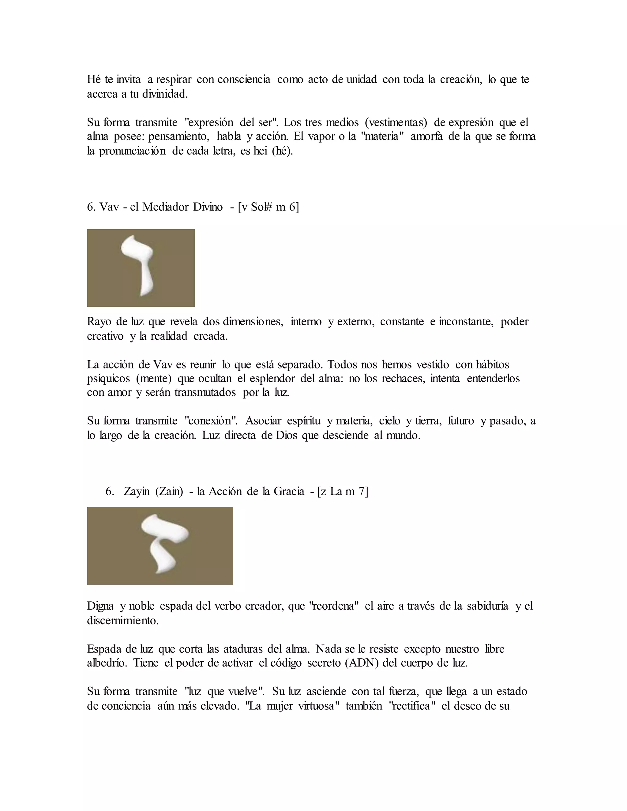 Alfabeto hebreo significado | DOCX