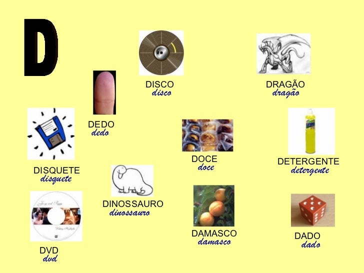 Objetos com d - Imagui