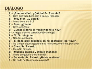 Alfabeto, saludos y despedidas | PPT