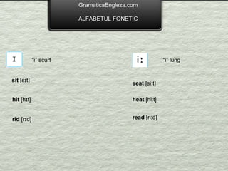 Alfabetul fonetic | PPT