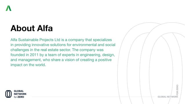 Net Zero Case Study: Alfa Sustainable Projects, Ltd. | PPT