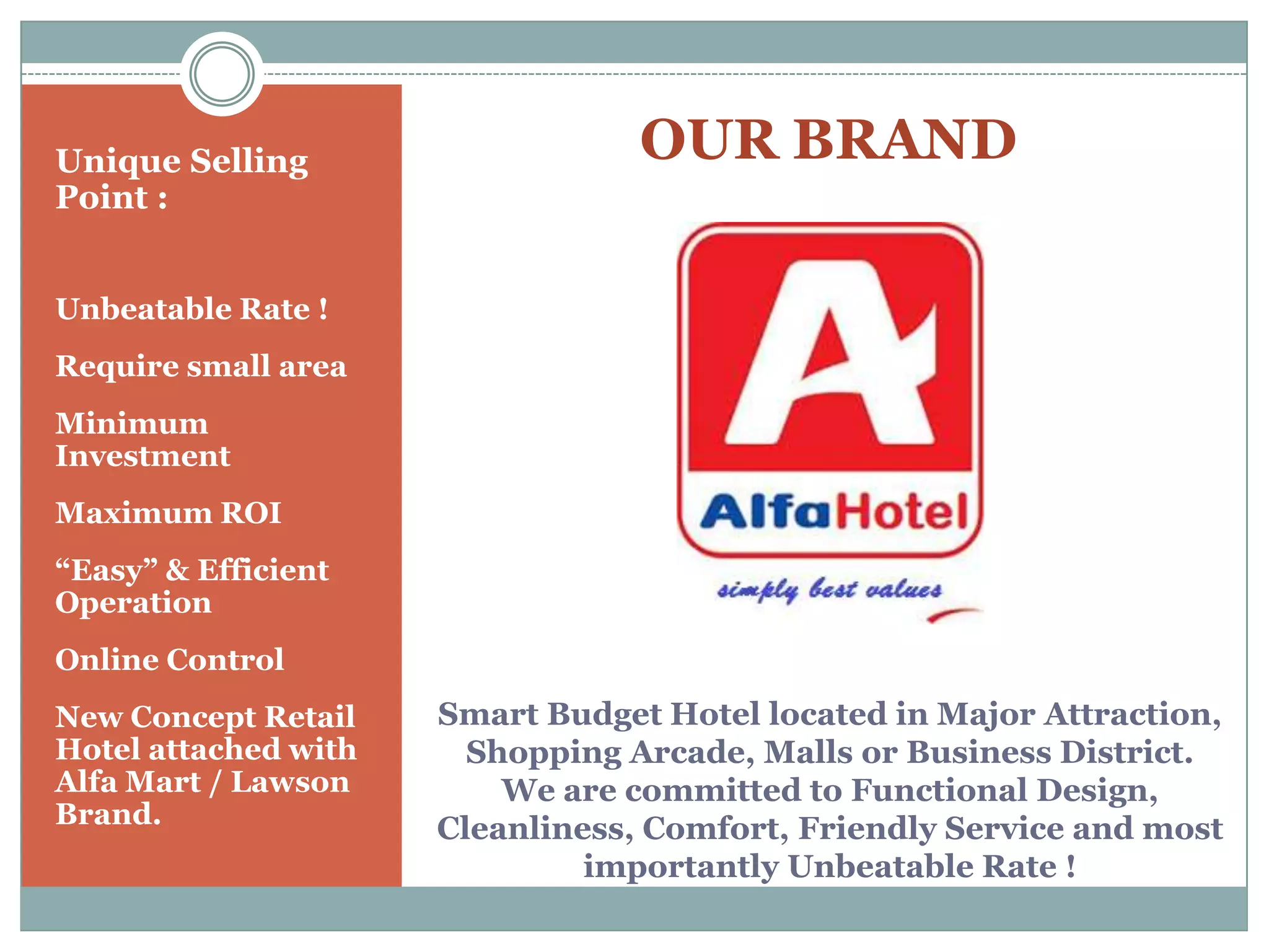 Alfa hotel presentation | PPTX