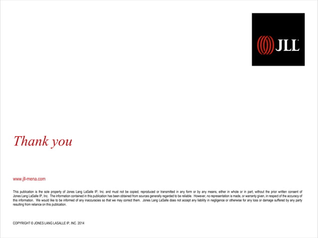 JLL Presentation | PDF | Real Estate Industry | Industries