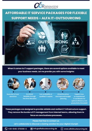 Affordable IT Service Packages for Flexible Support Needs - Alfa IT ...