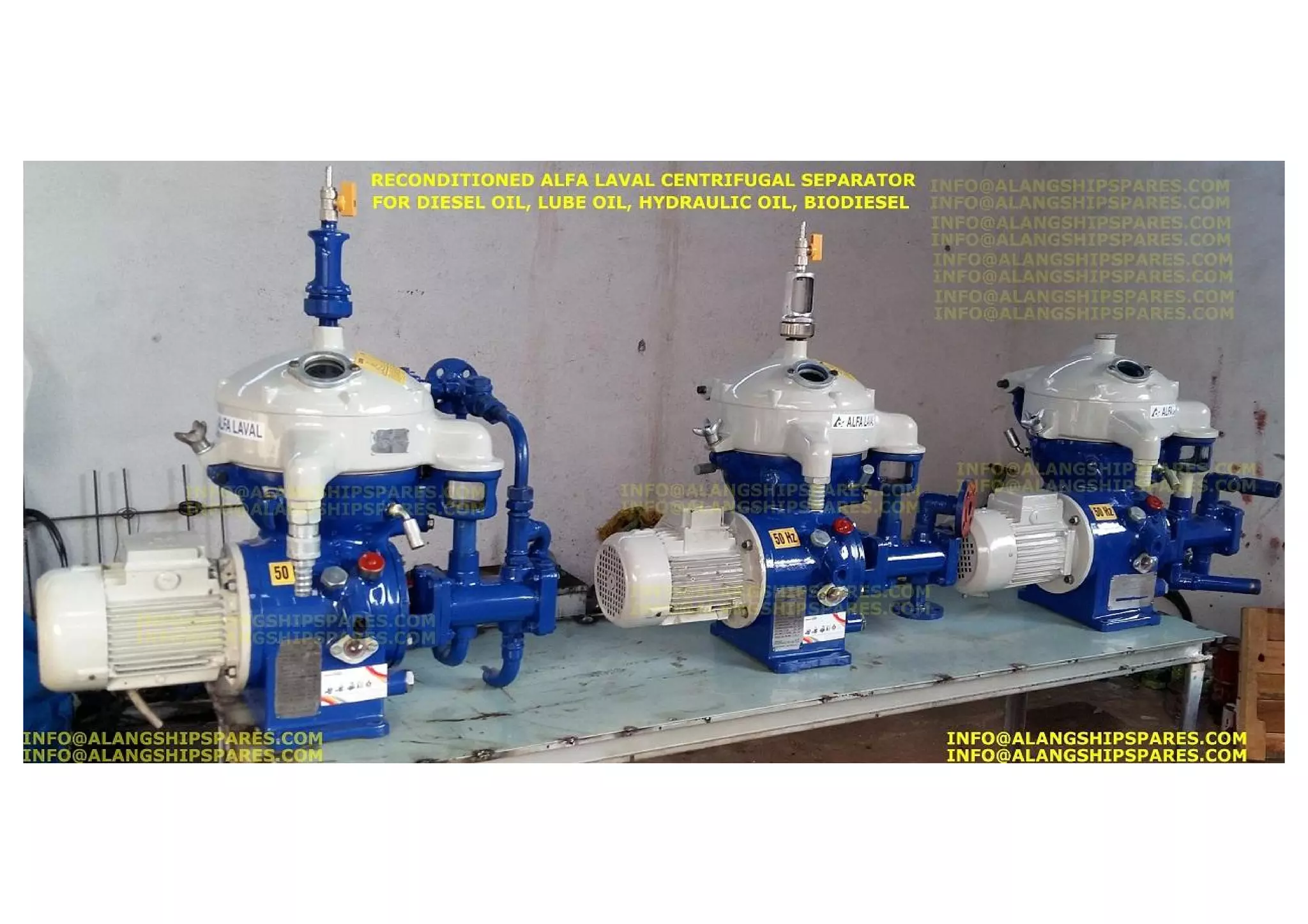 Alfa laval oil purifier, industrial centrifuge, oil purifier MAB-103 | PDF | Home Appliances ...