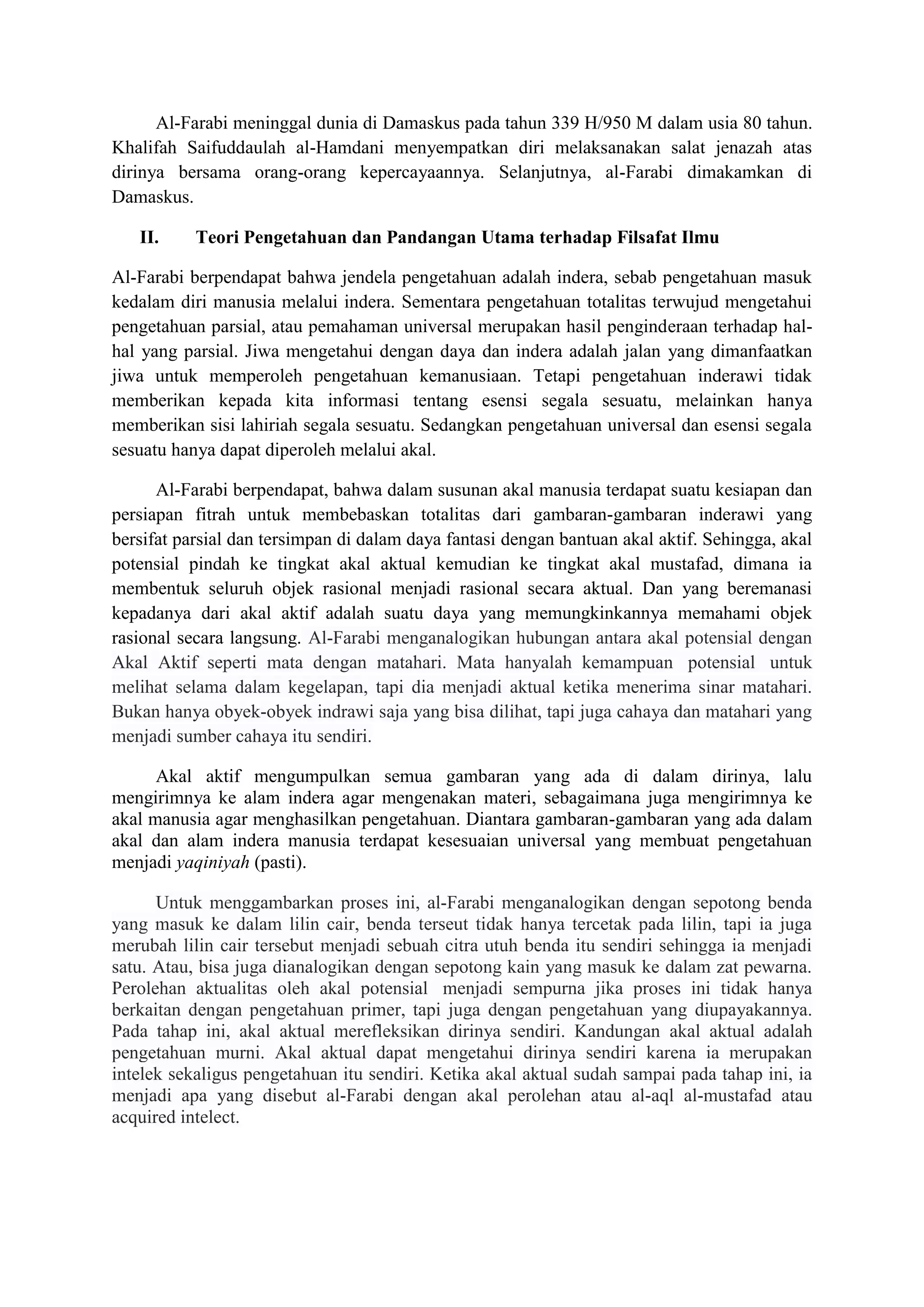 Alfarabi | DOCX