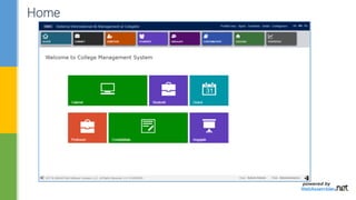 AlfaSoft - College Information Management System (CIMS) | PPTX | Technology & Computing