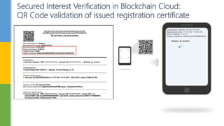 Collateral Registration System based on Blockchain Technologies | PPTX ...