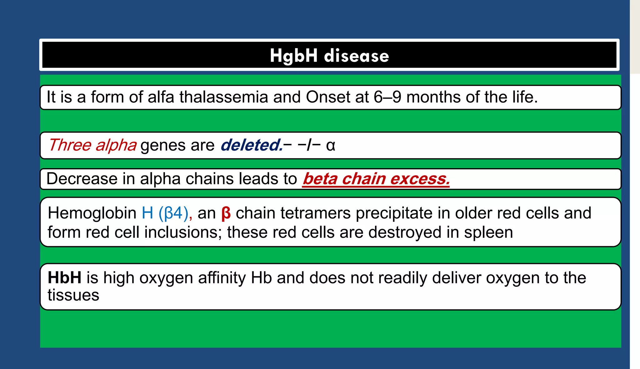 Alfa thalassemia syndromes | PDF
