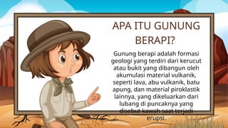 GUNUNG BERAPI ALFATHIR KELAS 8 MITIGASI BENCANA | PPTX