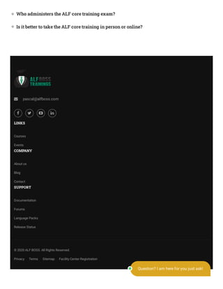 ALF Core Training: Assisted Living Facility Core Training | PDF