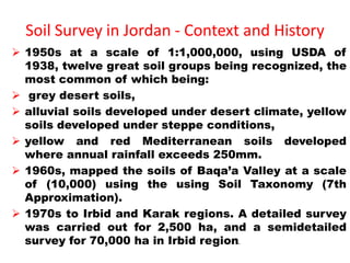 Status of soil information in Jordan | PDF