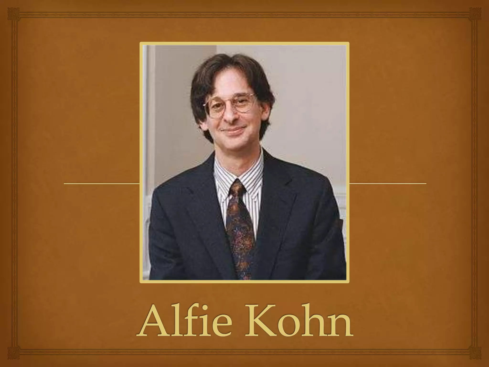Alfie Kohn Powerpoint | PPTX