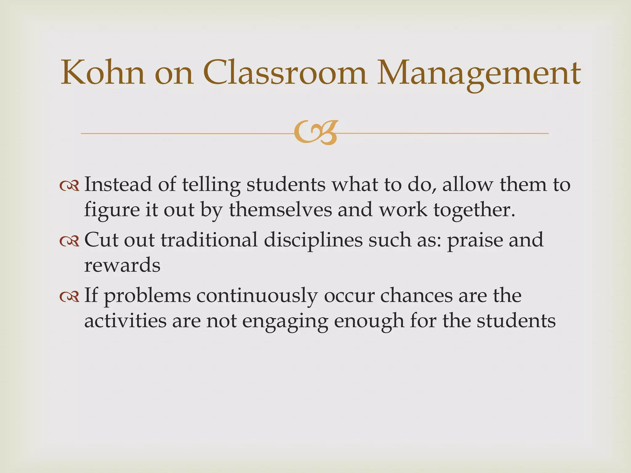 Alfie Kohn Powerpoint | PPTX